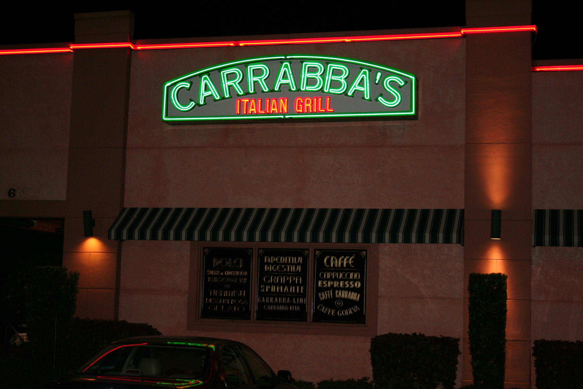 Carrabbas Italian Grill Merritt Island 60 Palmetto Ave Menu
