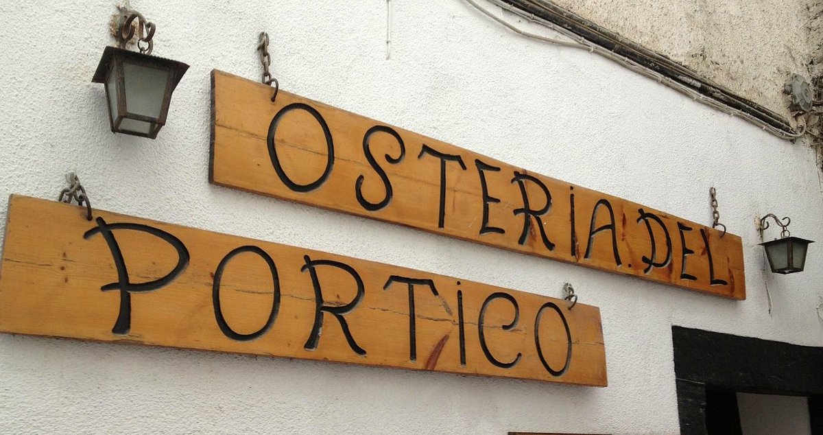 Osteria Del Portico Castel Vittorio Menu Preços And Comentários De