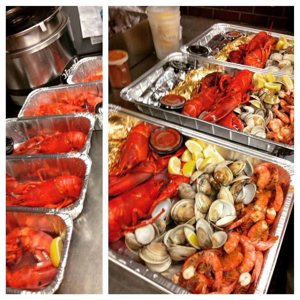 Seafood takeout store