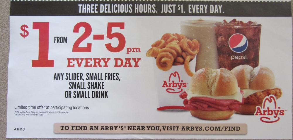 Arby's order online store