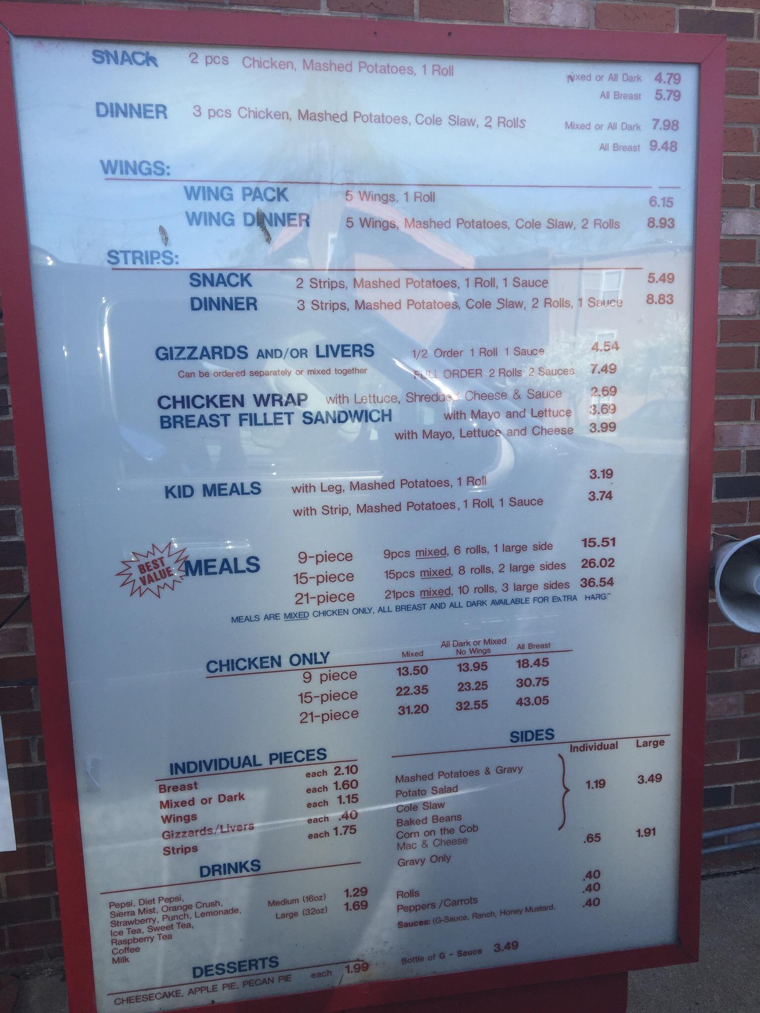 GO CHICKEN GO Kansas City Rockhill Menu Prices Restaurant Reviews Tripadvisor
