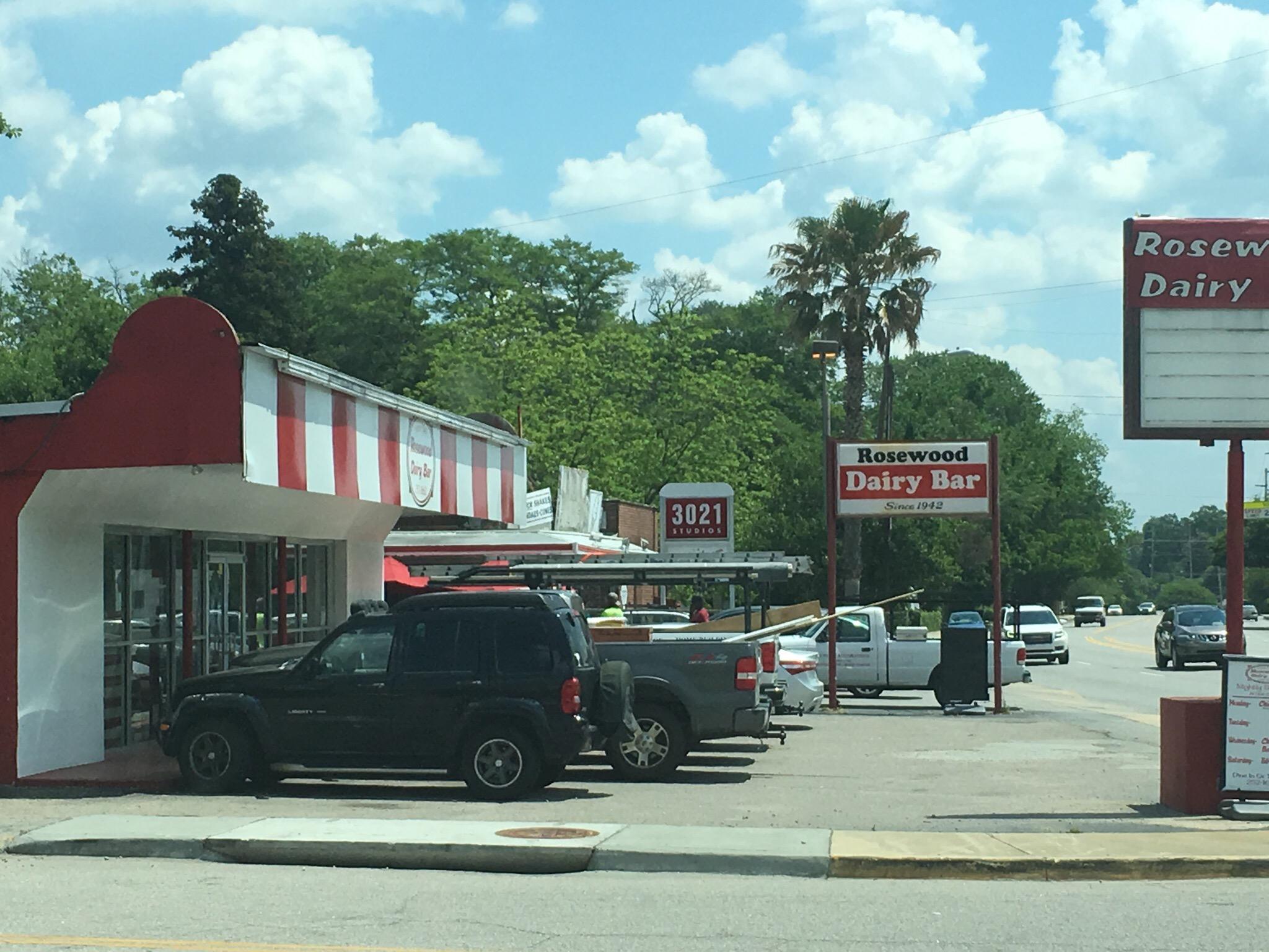 Rosewood dairy bar store