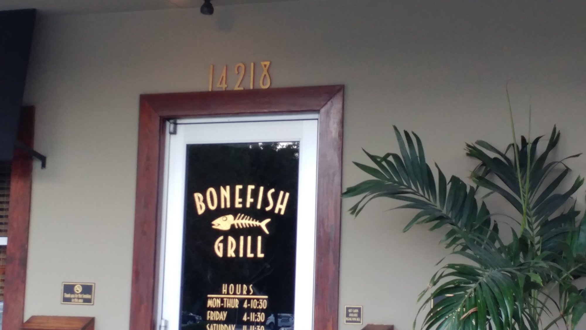 BONEFISH GRILL Miami 14218 Sw 8th St Menu Prices Restaurant Reviews Order Online Food Delivery Tripadvisor