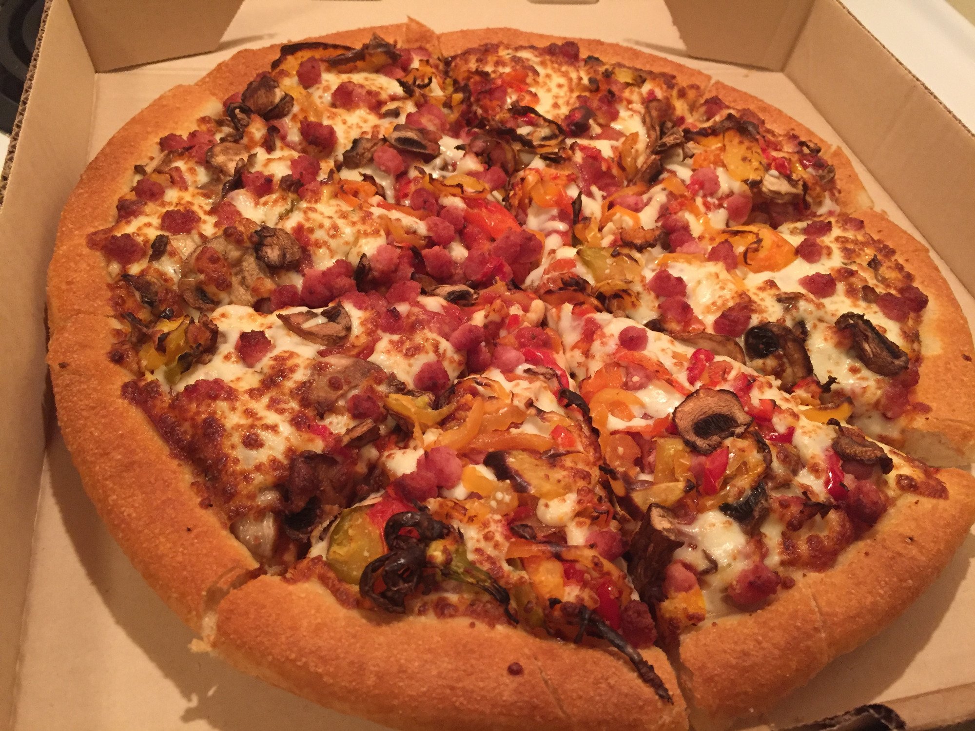 Canadian pizza store