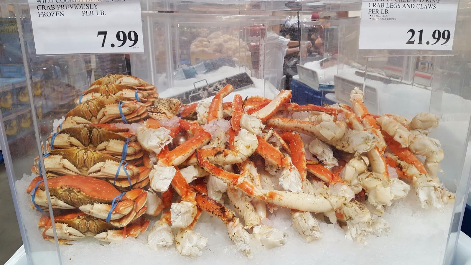 Costco seafood store