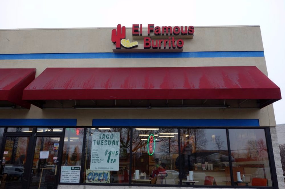 EL FAMOUS BURRITO Wheeling Photos Restaurant Reviews Order Online Food Delivery Tripadvisor