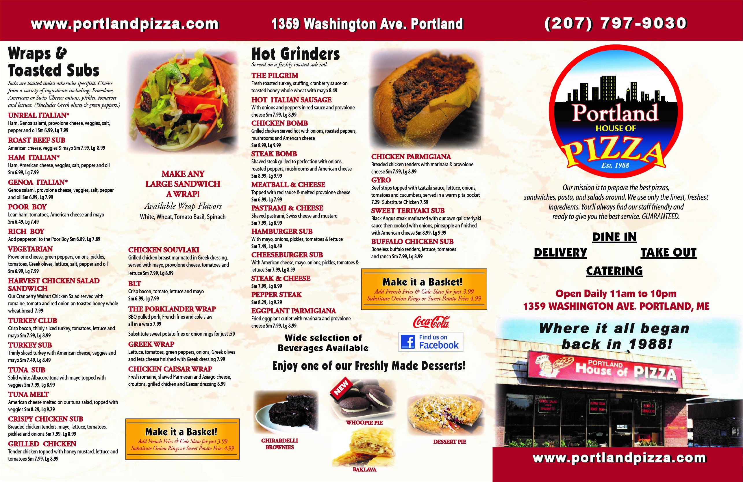 PORTLAND HOUSE OF PIZZA Restaurant Reviews Photos Phone Number Tripadvisor