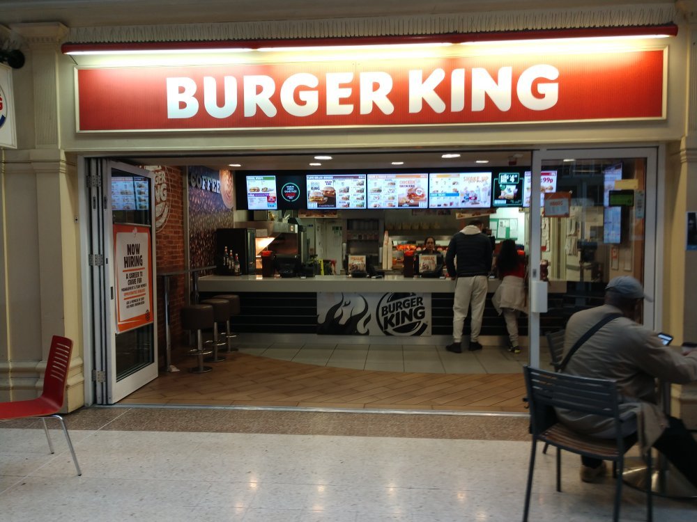 BURGER KING London 70 72 QueensWay Notting Hill Menu Prices Tripadvisor