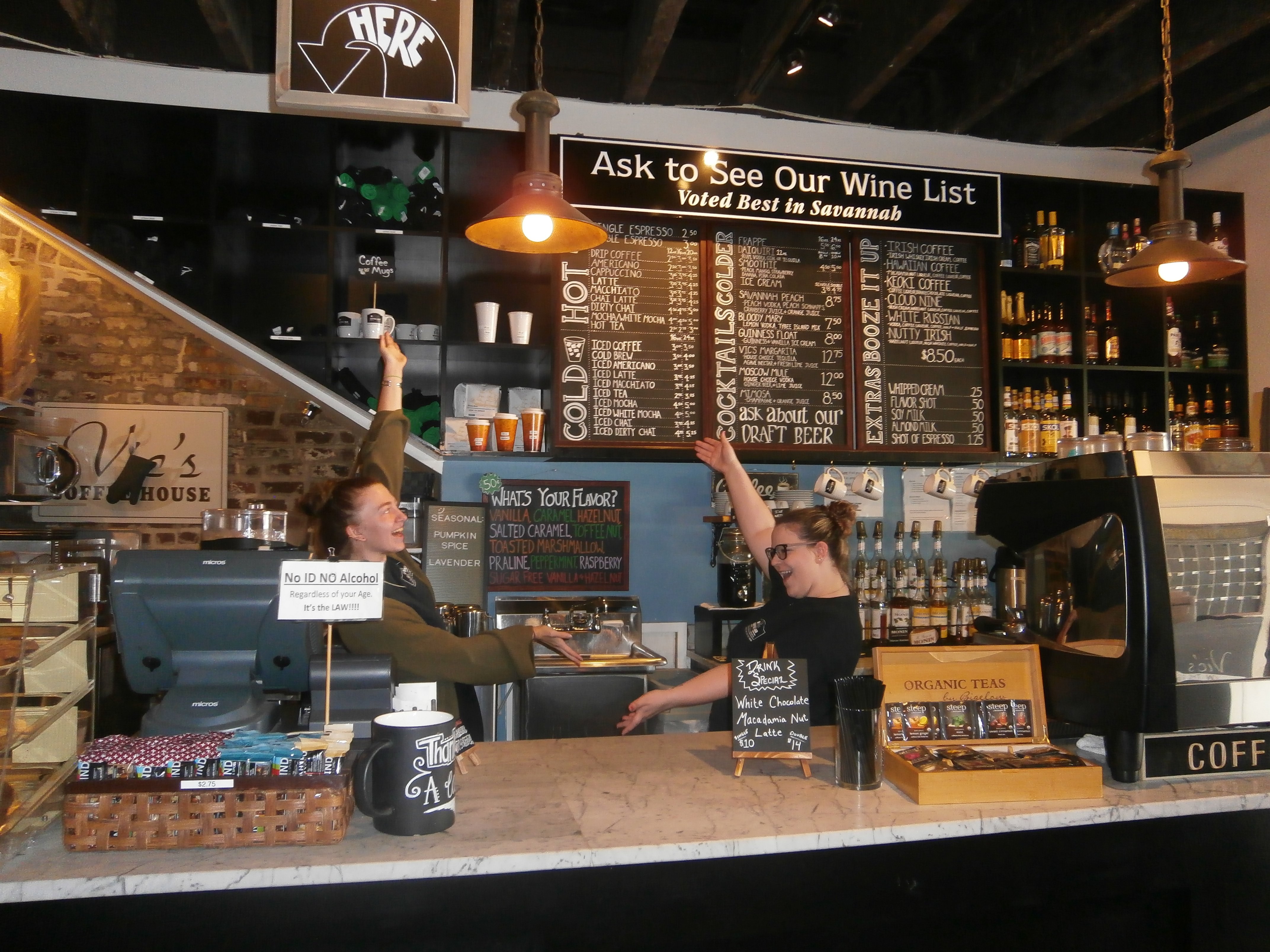 Coffee bar store