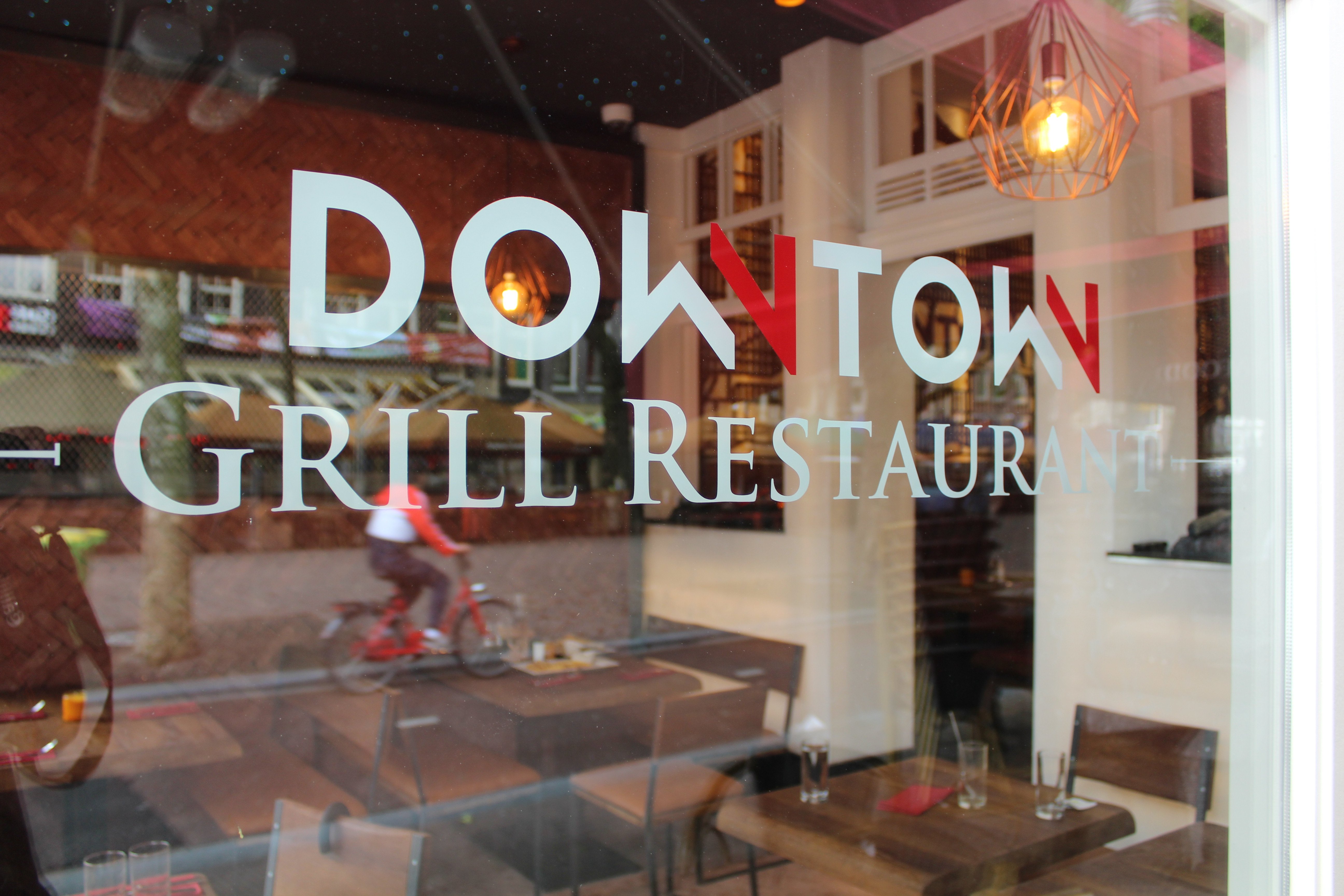 Downtown grill store