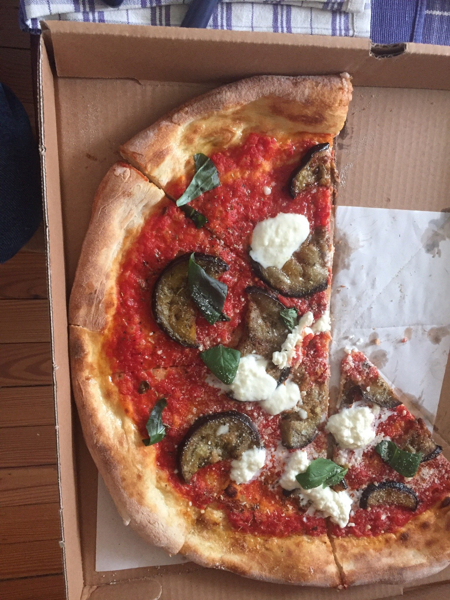 Pizza at avalon store