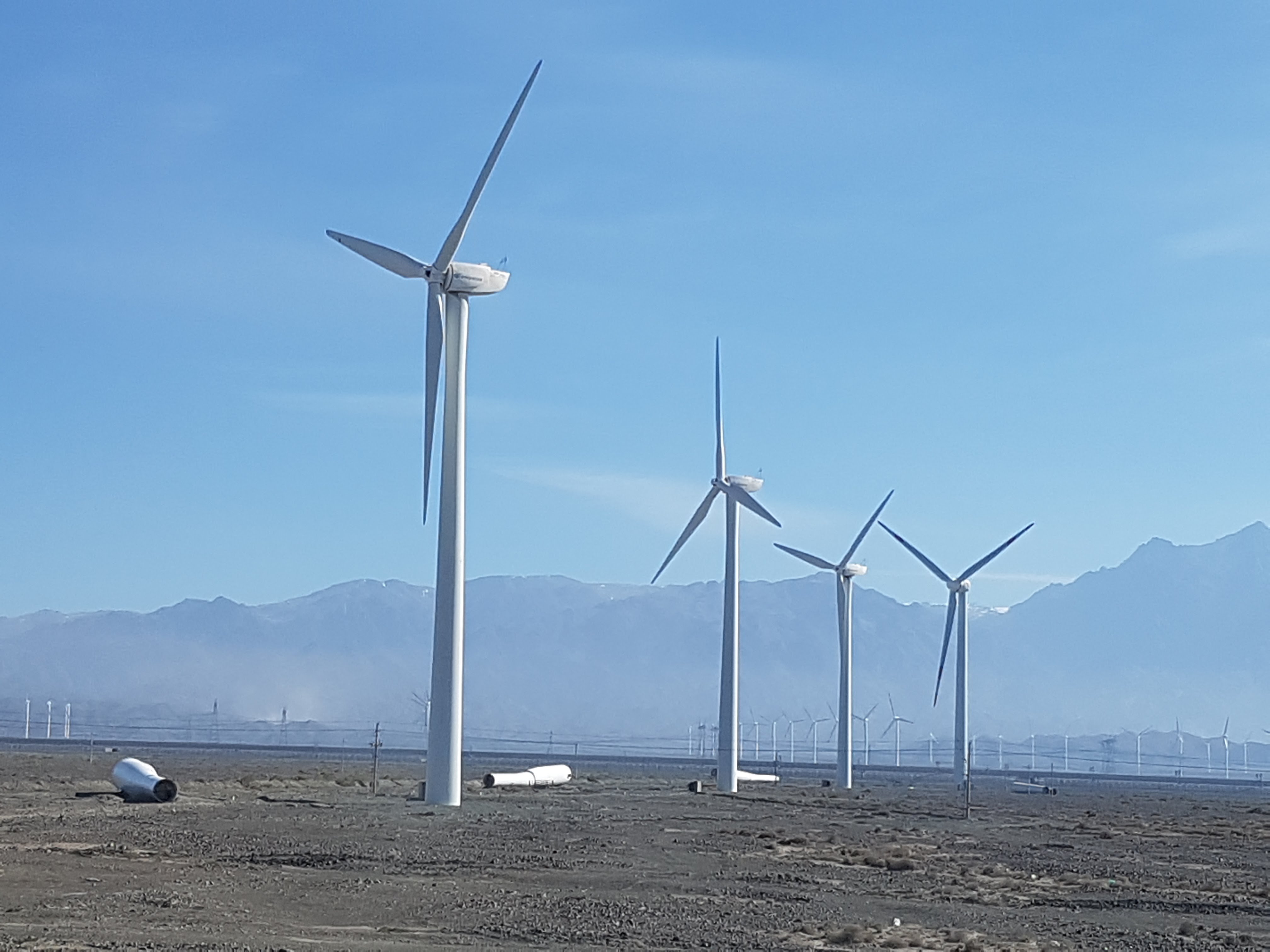 Wind power station store