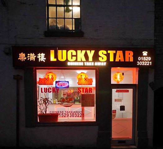 Lucky star restaurant store