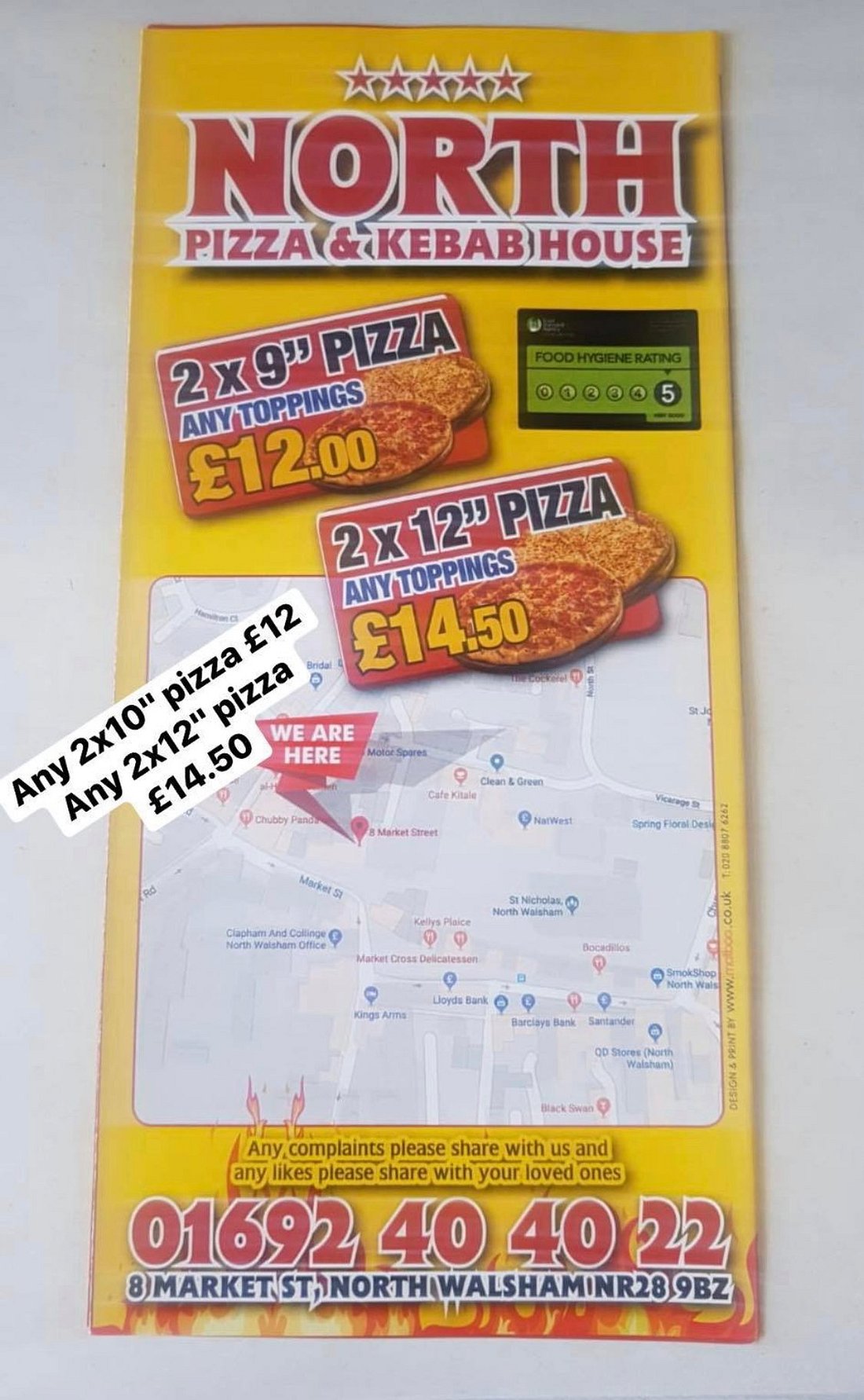 North Kebab Pizza Burger House North Walsham Restaurant Reviews