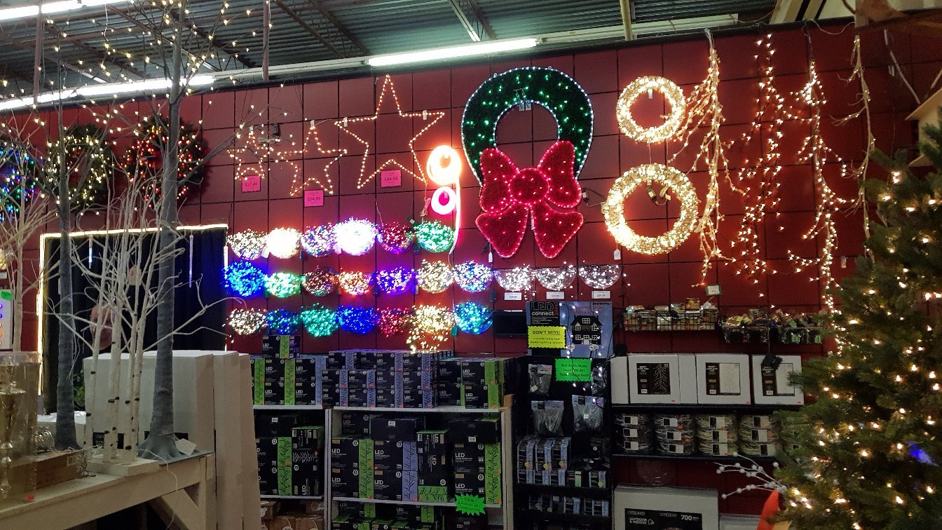 Decorative warehouse store