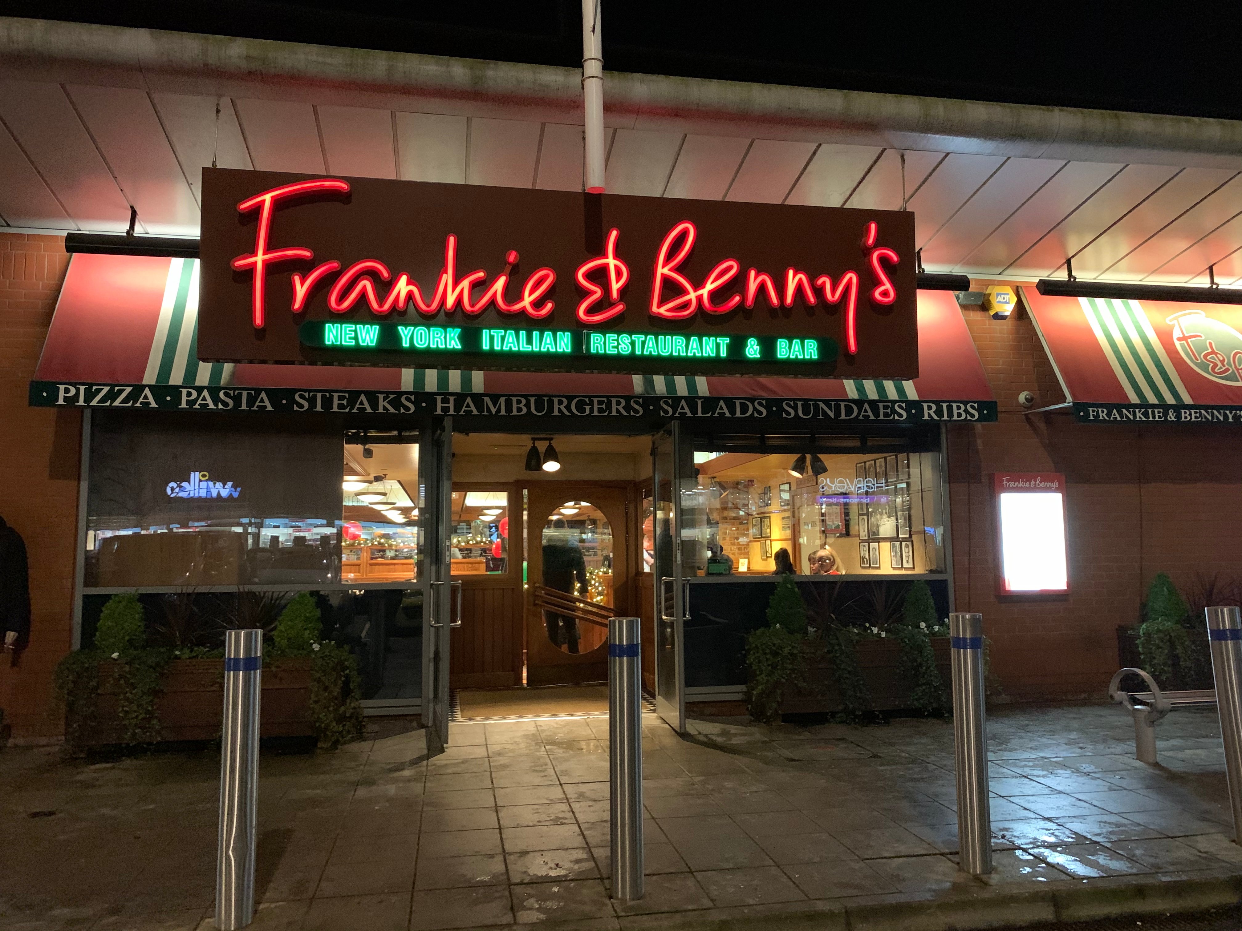 FRANKIE BENNY S Nottingham Giltbrook Retail Pk Photos Restaurant Reviews Order Online Food Delivery Tripadvisor