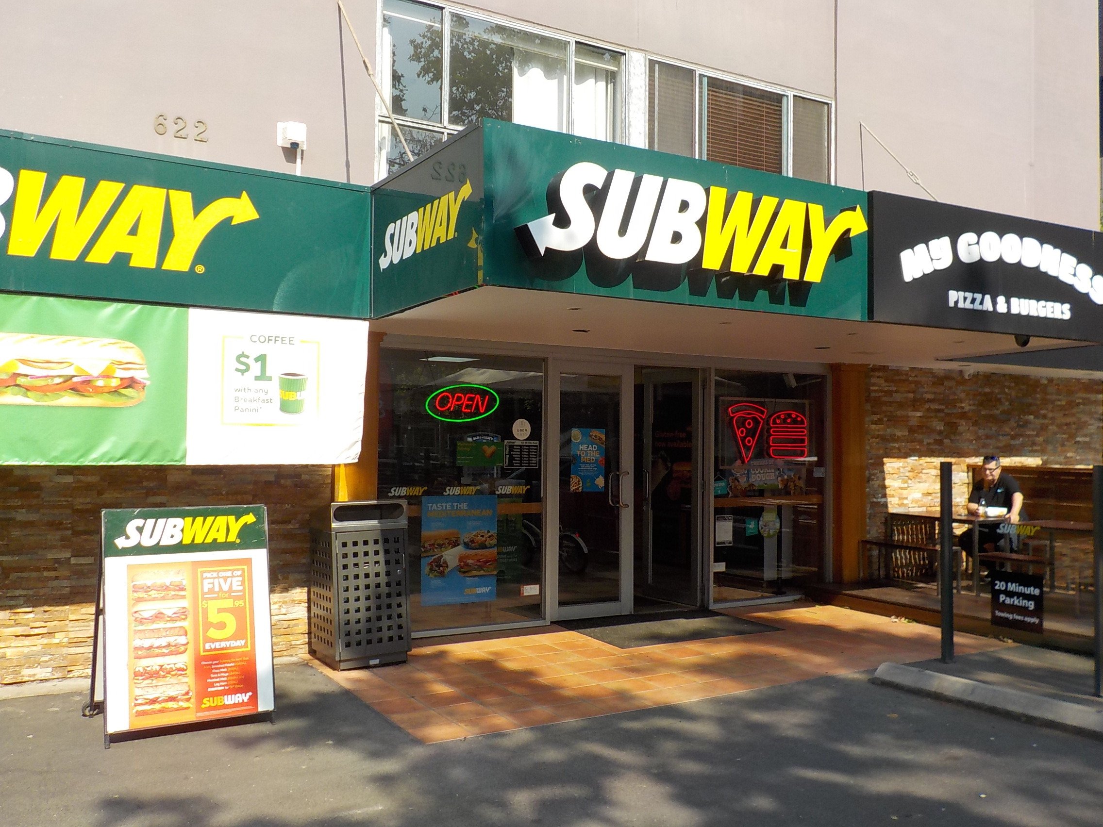 SUBWAY Melbourne 622 St Kilda Rd Restaurant Reviews Photos Phone Number Tripadvisor