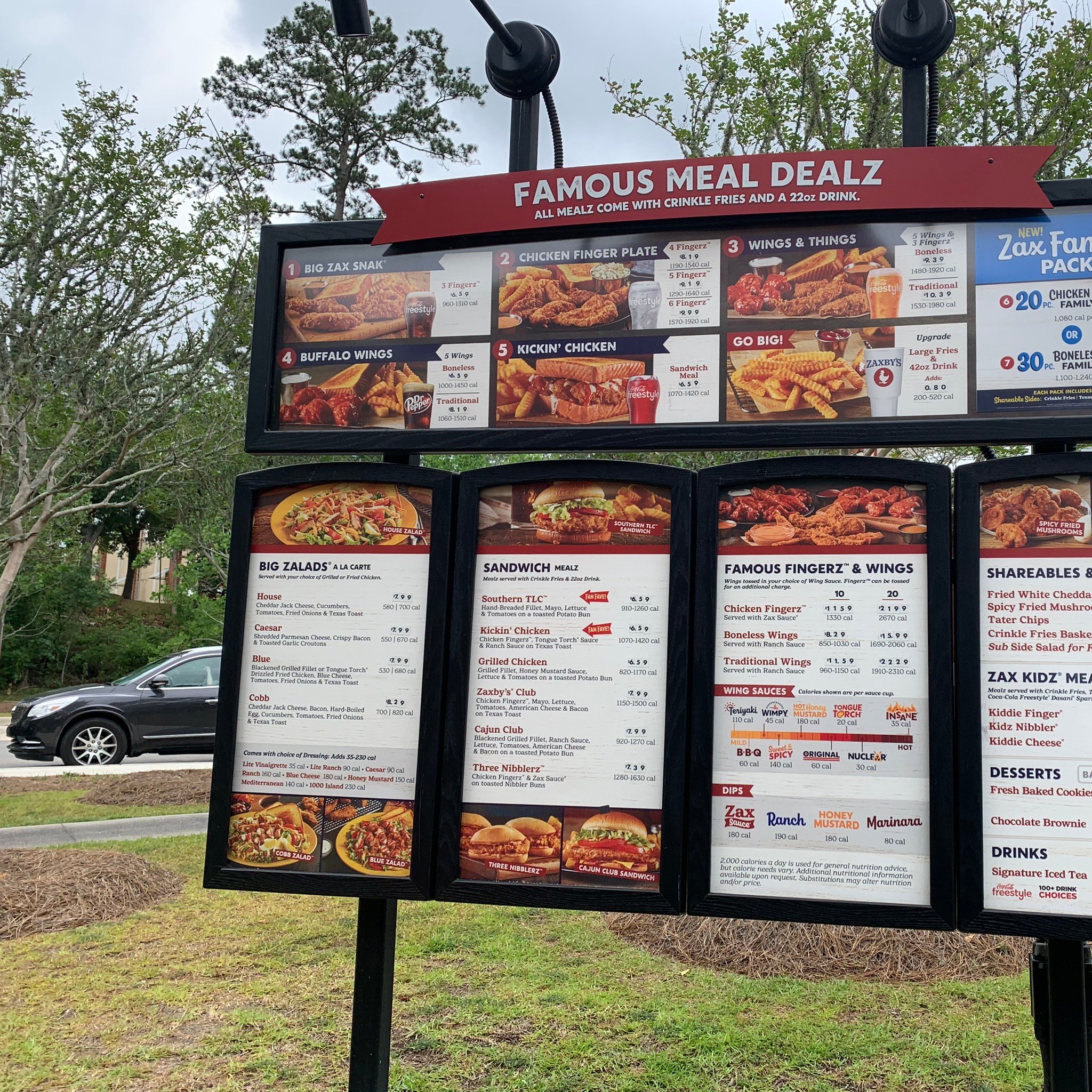 ZAXBY S Tallahassee 6544 Thomasville Rd Menu Prices Restaurant Reviews Order Online Food Delivery Tripadvisor