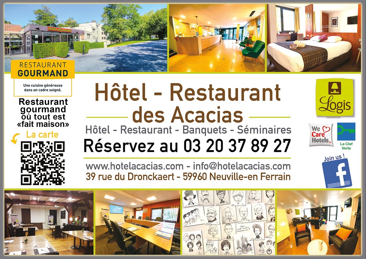 Logis Hotel Restaurant Des Acacias Lille Tourcoing Updated 2022
