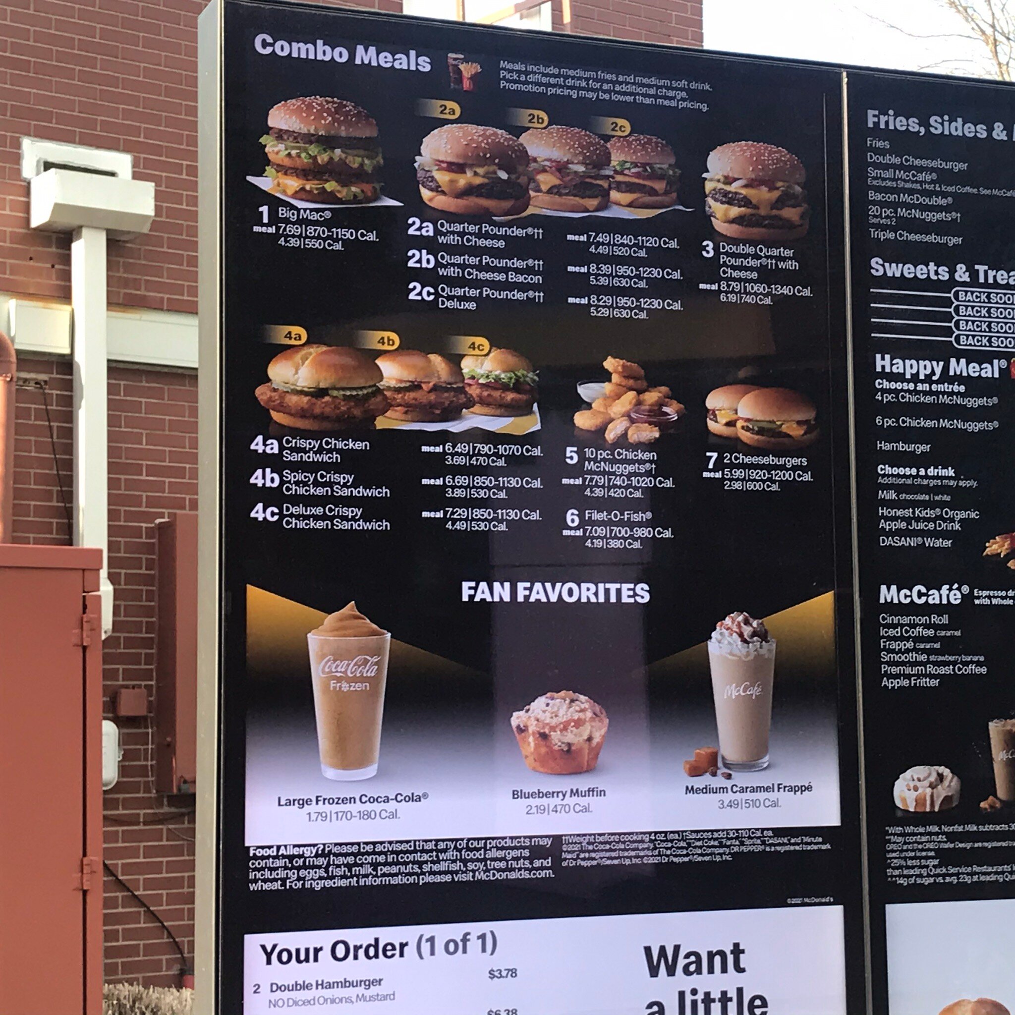 Mcdonalds menu and prices 2020 store