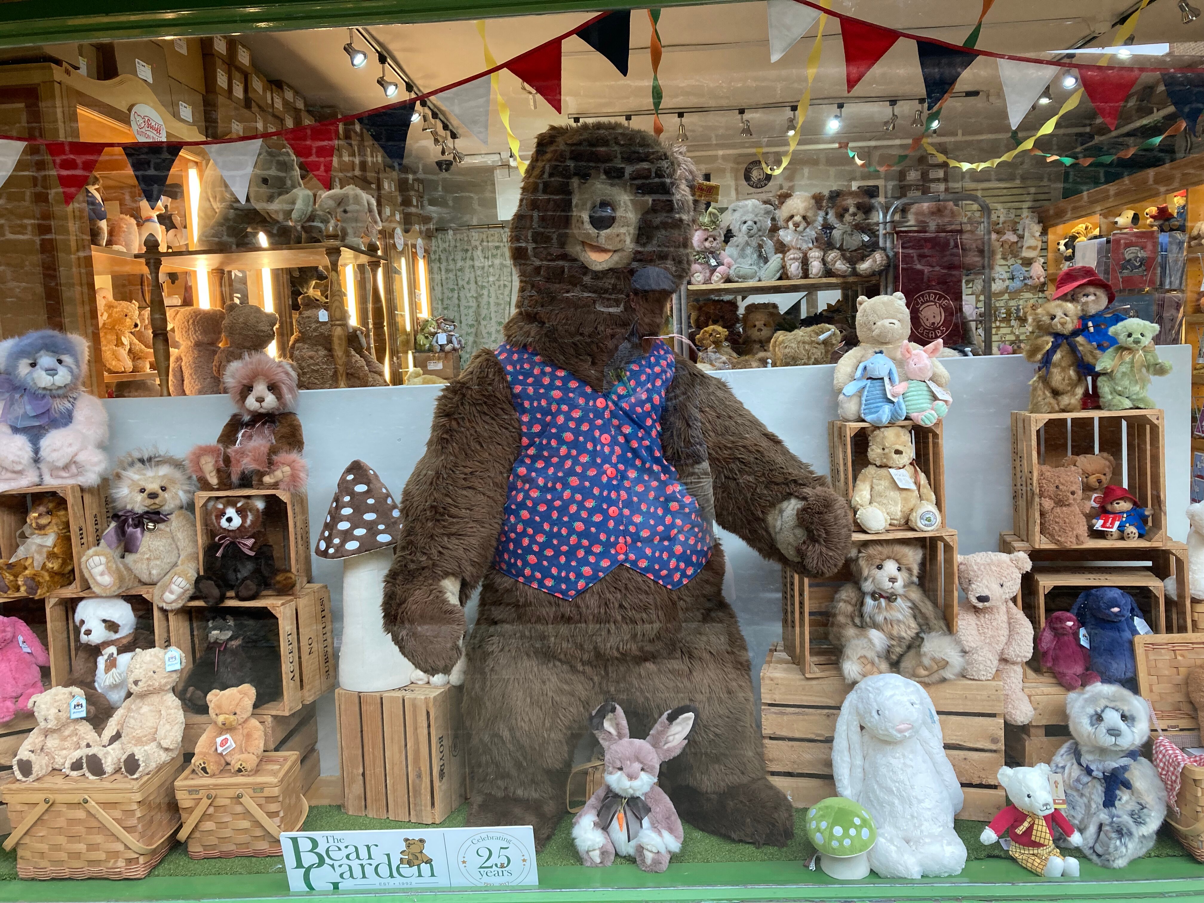 Nearby teddy bear shop store