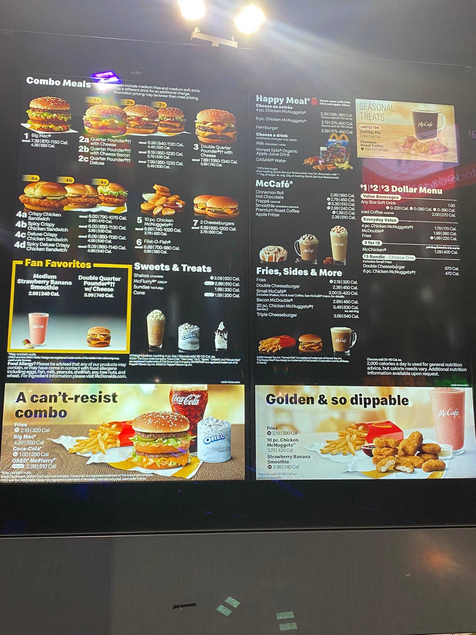 Mcdonald's near me menu store