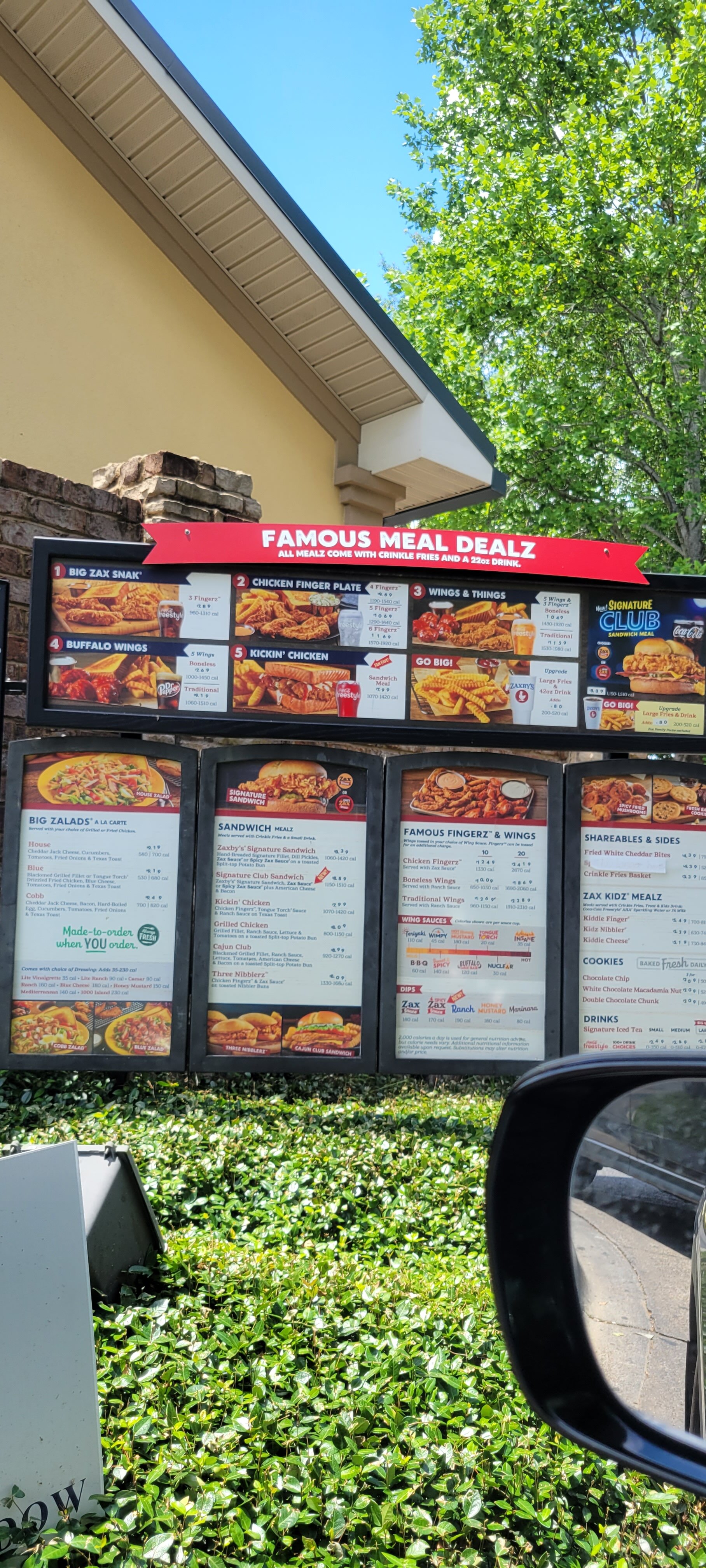 ZAXBY S Tallahassee 2319 Monroe St Menu Prices Restaurant Reviews Order Online Food Delivery Tripadvisor