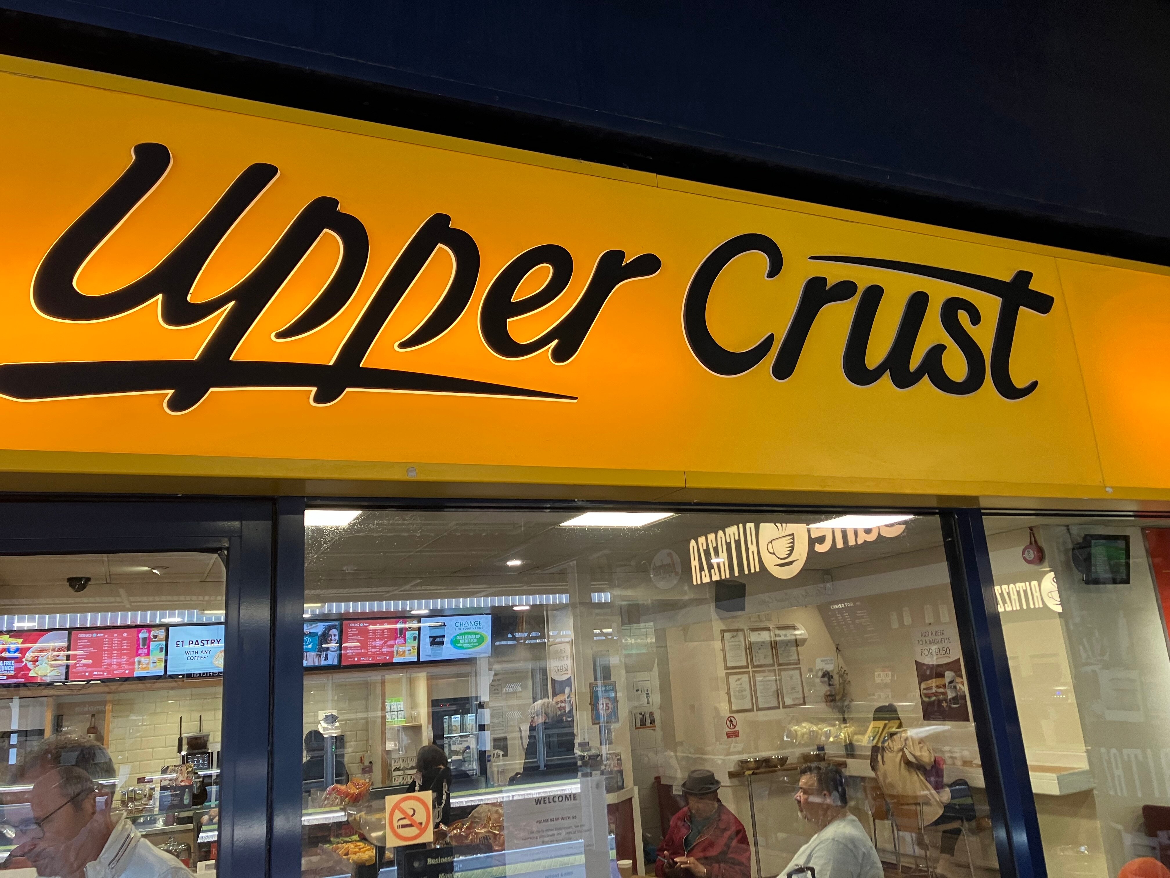 Upper crust pizza menu store