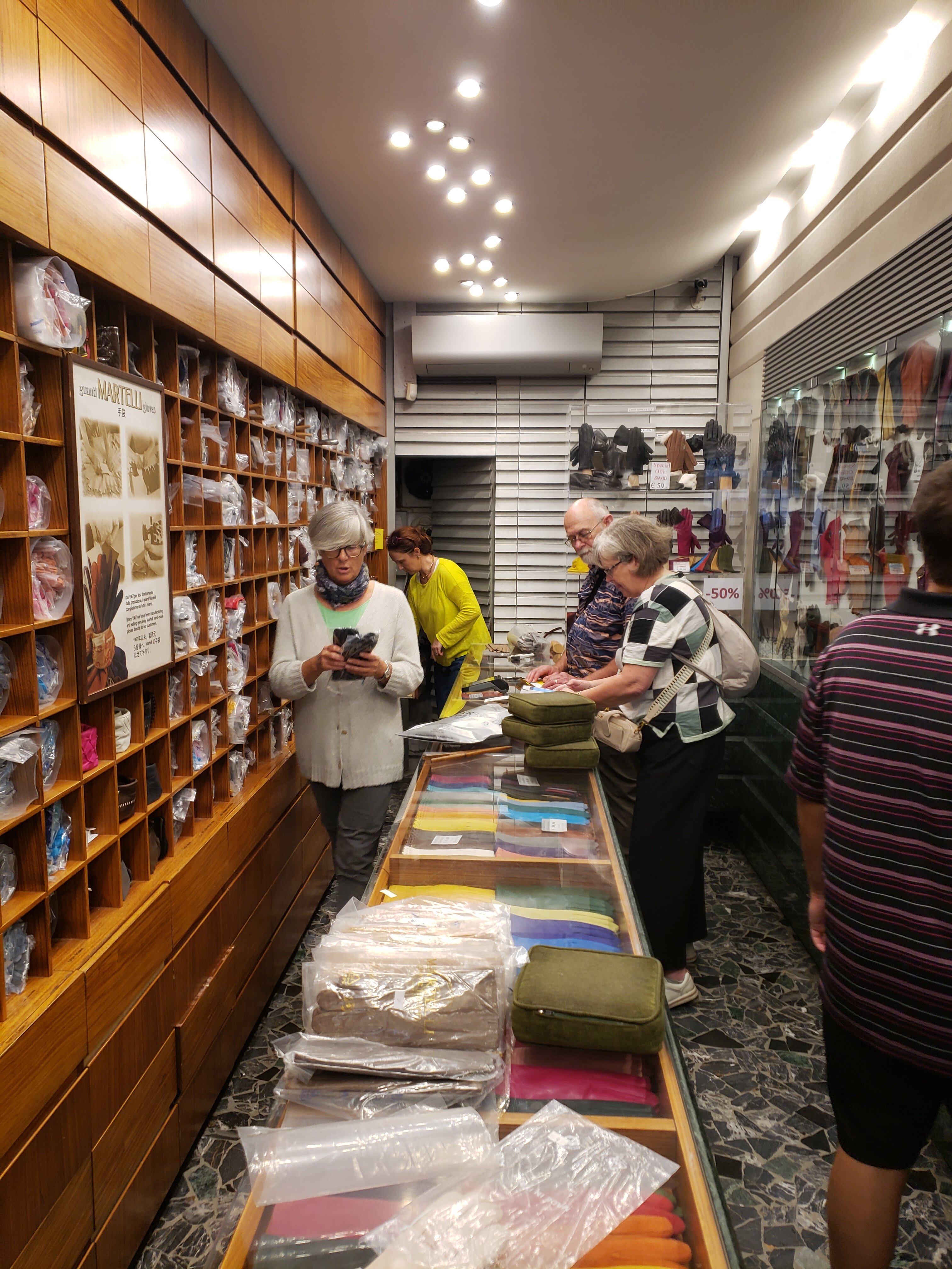 Glove factory store